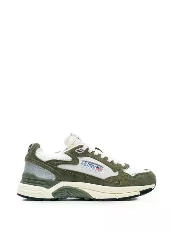 AUTRY Hyperway Panelled Suede Sneakers