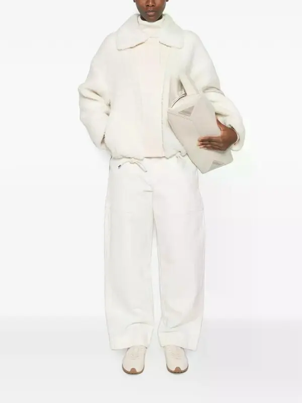 Sportmax Filtro Zip-fastening Jacket - White