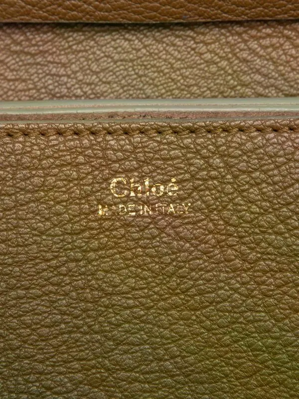 Chloé Leather Drew Crossbody Bag - Brown