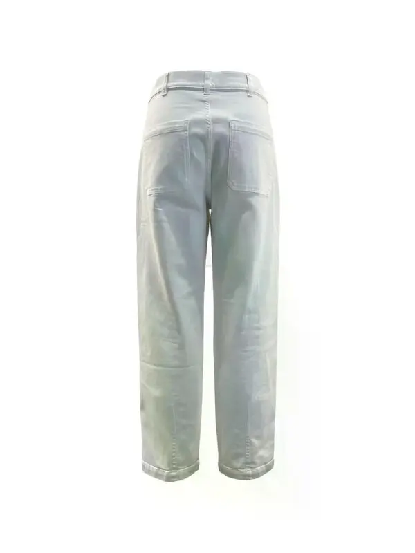 Eleventy Patch-pocket Straight-leg Trousers
