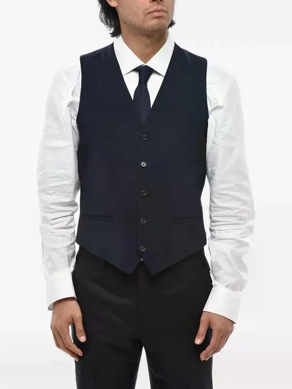 Corneliani Button-up Tailored Waistcoat