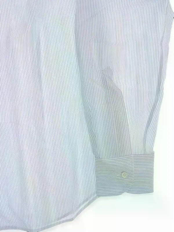 Corneliani Awning-stripe French-collar Shirt