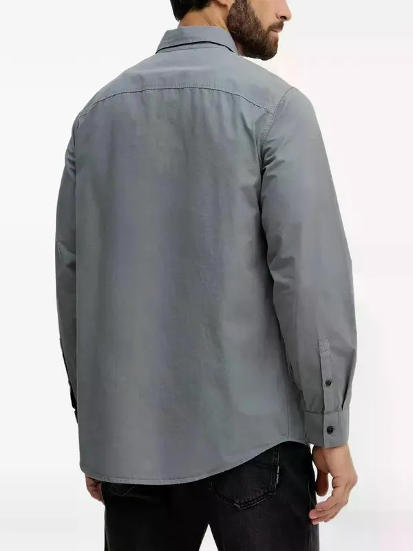 Armani Exchange Ripstop Flap-pocket Shirt