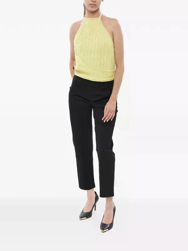 Woolrich Crochet Halterneck Top