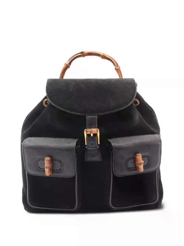 Gucci 2000s Bamboo Backpack