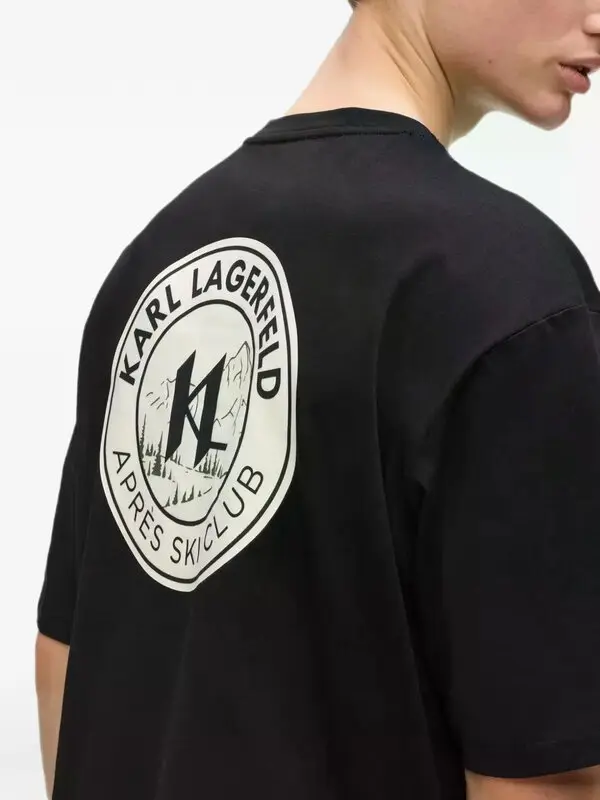 Karl Lagerfeld Après Ski Club Logo T-shirt
