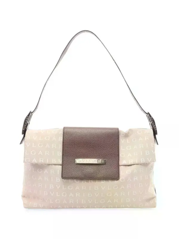BVLGARI 2000s Logomania Shoulder Bag
