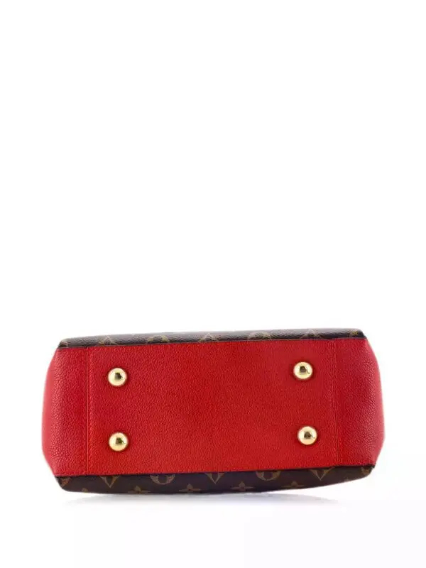 LOUIS VUITTON Monogram Canvas Leather Bb Shoulder Bag - Red