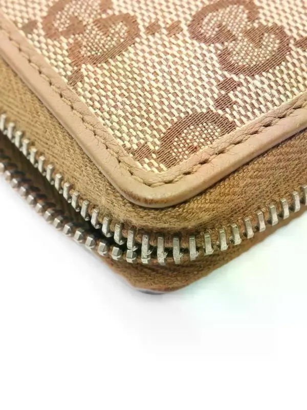 Gucci 2010s Gg Supreme Zip-around Wallet
