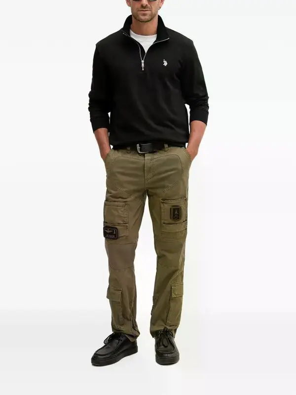AERONAUTICA MILITARE Patch-detail Cargo Pants