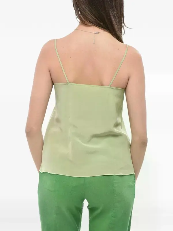 Ermanno Scervino Sleeveless Silk Tank Top