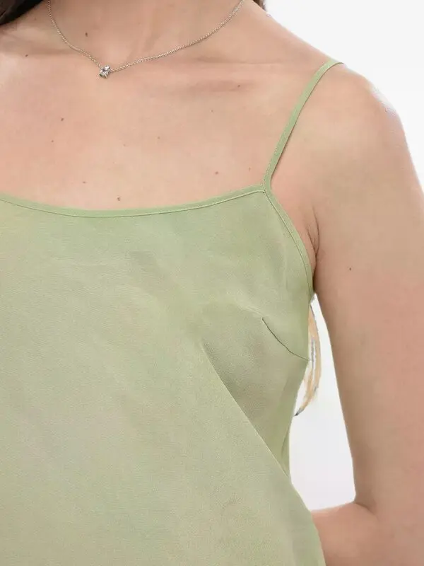 Ermanno Scervino Sleeveless Silk Tank Top