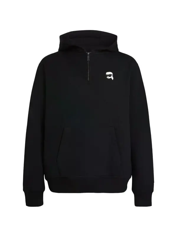 Karl Lagerfeld Ikon Half-zip Hoodie
