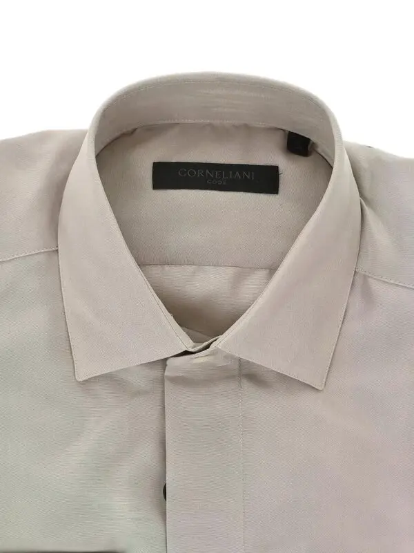 Corneliani Silk Concealed-placket Shirt