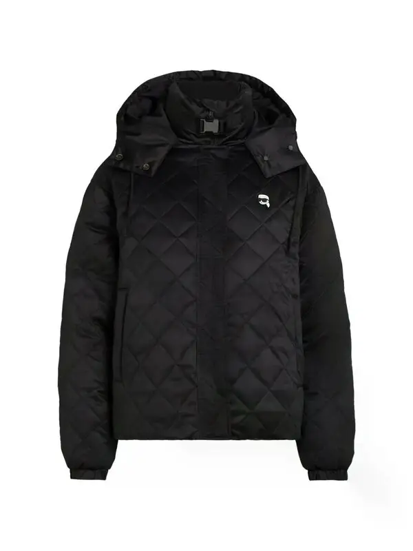 Karl Lagerfeld Ikon Quilted Puffer Jacket