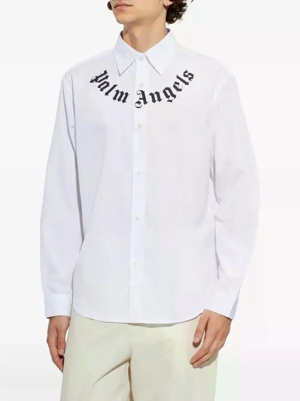 Palm Angels Logo-print Shirt