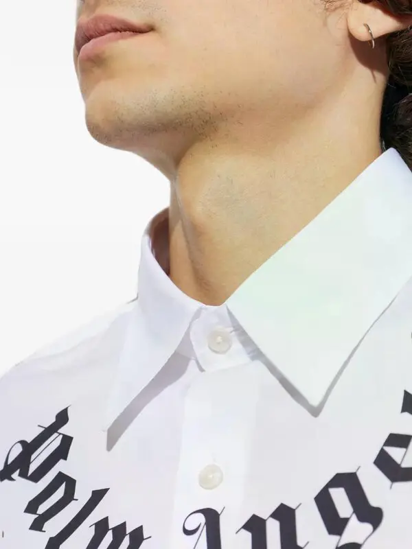 Palm Angels Logo-print Shirt