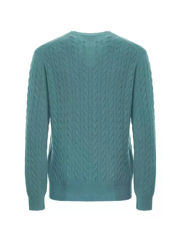 Malo Cable-knit Cashmere Sweater