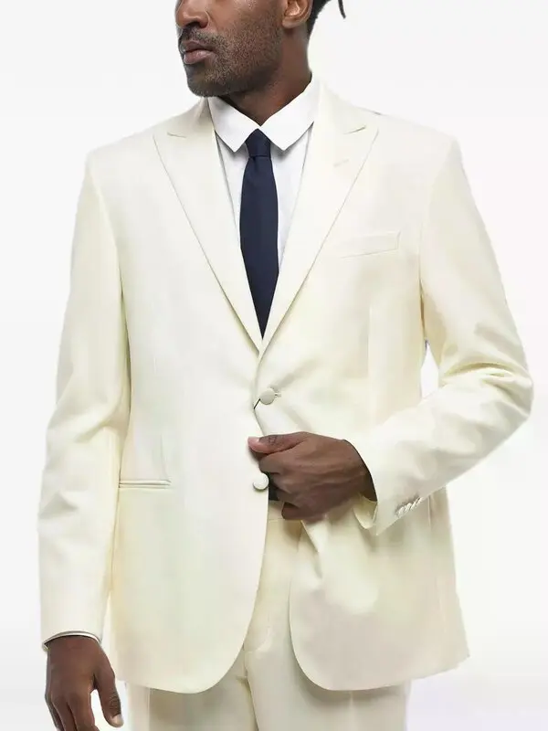 Corneliani Peak-lapel Virgin-wool Suit
