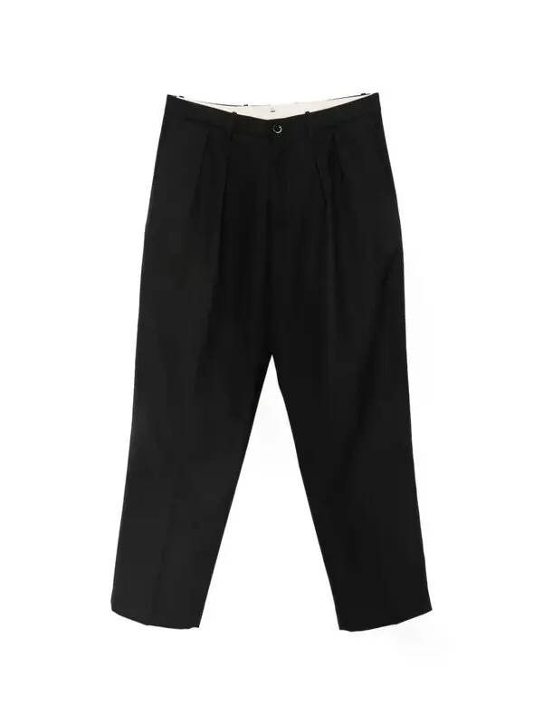 NINE:INTHE:MORNING Kai Pleated-front Tailored Trousers