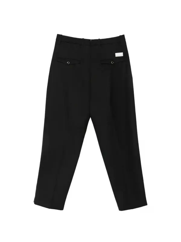 NINE:INTHE:MORNING Kai Pleated-front Tailored Trousers