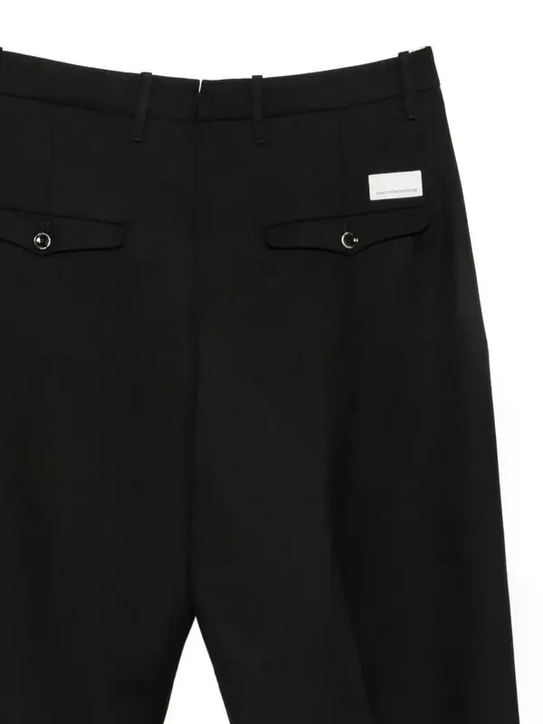 NINE:INTHE:MORNING Kai Pleated-front Tailored Trousers