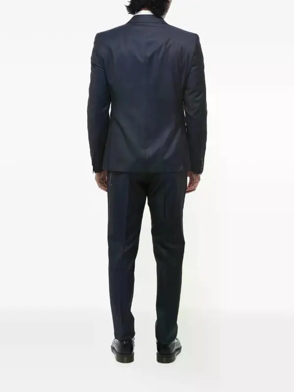Corneliani Peak-lapel Virgin-wool Suit