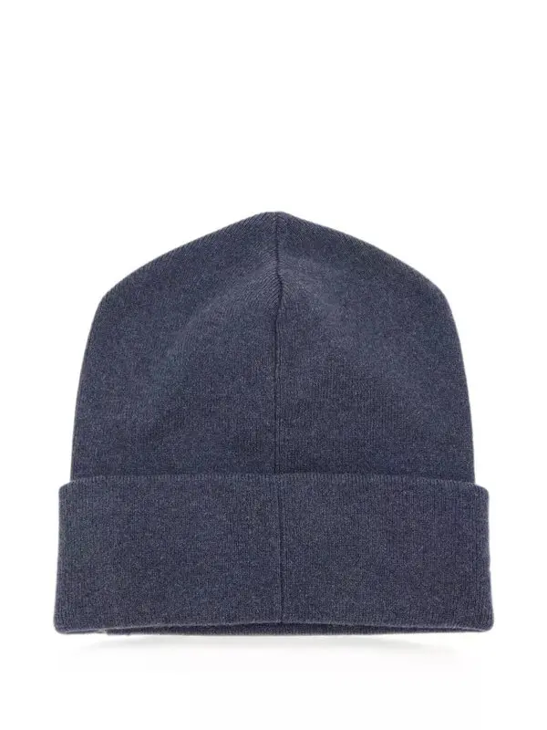 Brunello Cucinelli Monili-chain Turn-up Brim Beanie Hat