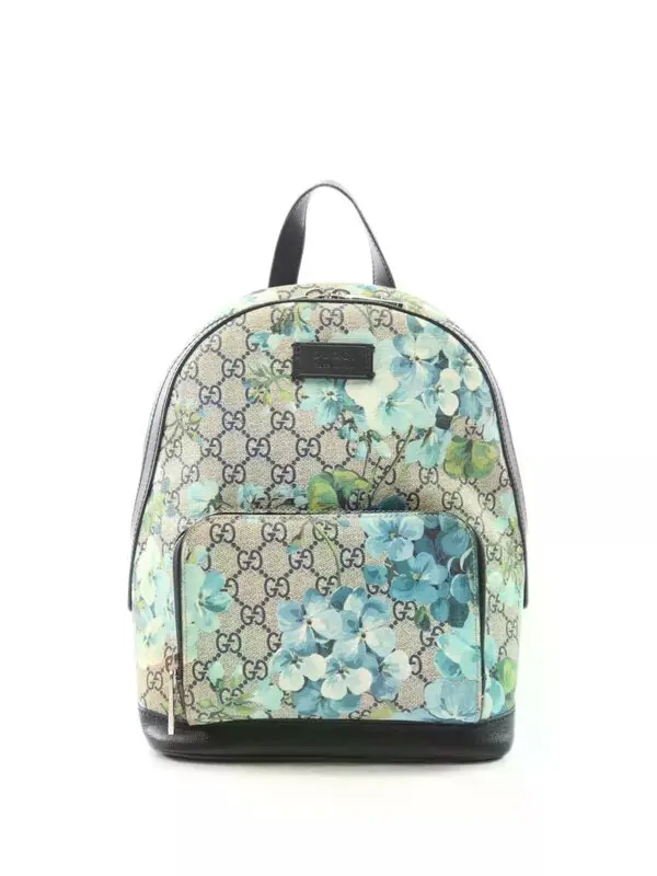 Gucci 2000s Gg Blooms Backpack - Neutrals