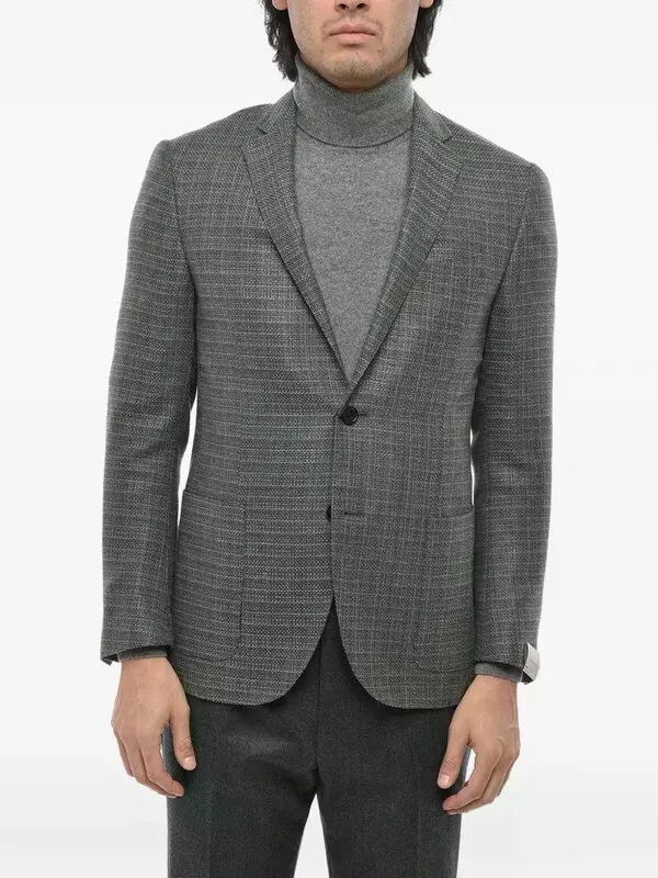Corneliani Academy Soft Single-breasted Blazer