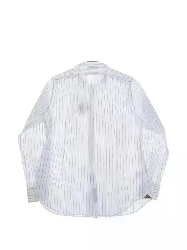 Corneliani Striped French-collar Shirt