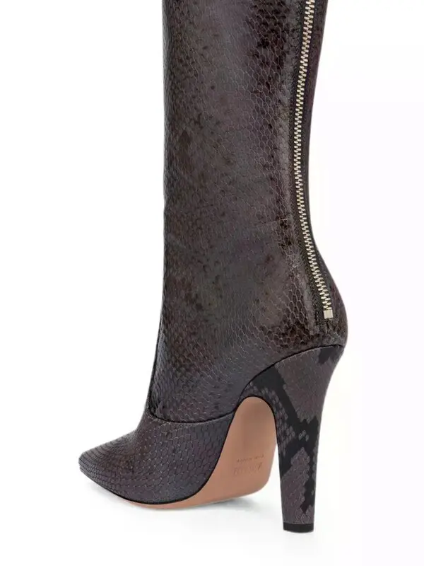 Paris Texas Elsa Snakeskin-effect Boots
