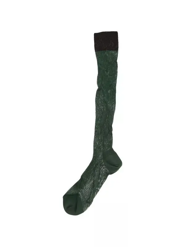 Dsquared2 Ribbed Contrast-trim Socks