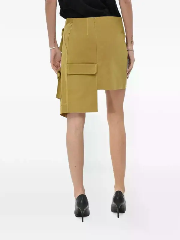 Off-White Asymmetric Cargo Skirt