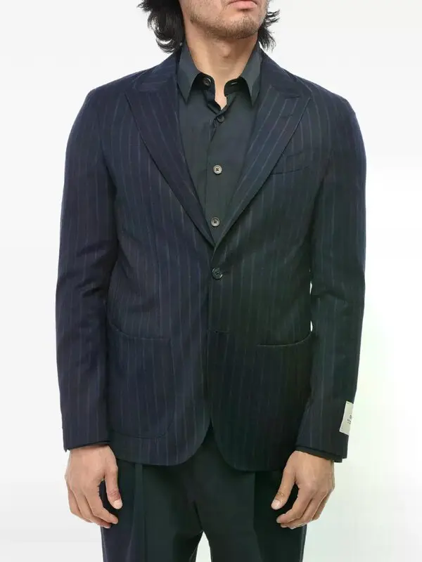 Corneliani Pinstriped Peak-lapel Blazer