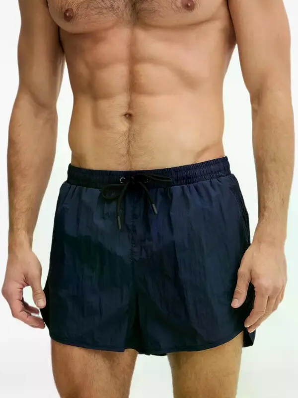 AERONAUTICA MILITARE Logo-patch Drawstring Swim Shorts