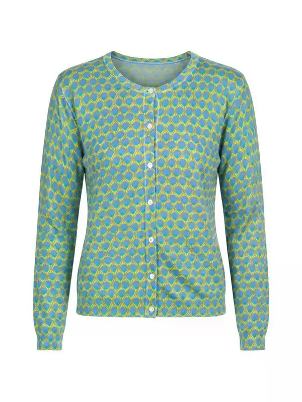 IN BED WITH YOU Knitted Print Cardigan