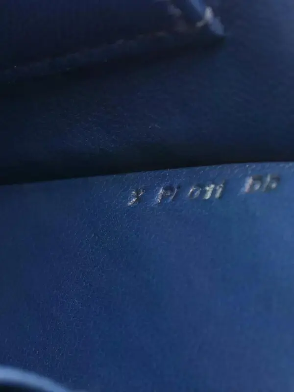 Hermès 2016 Cherche Midi Epsom Clutch Bag - Blue
