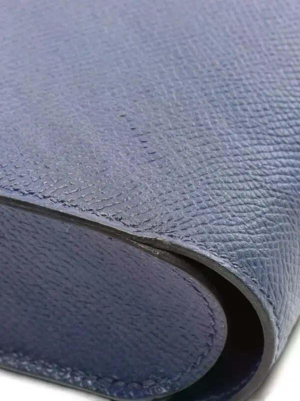 Hermès 2016 Cherche Midi Epsom Clutch Bag - Blue