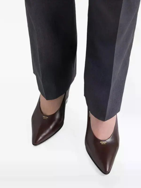 Prada Leather Slingback Pumps