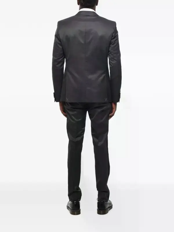 Corneliani Satin-detail Wool-blend Suit