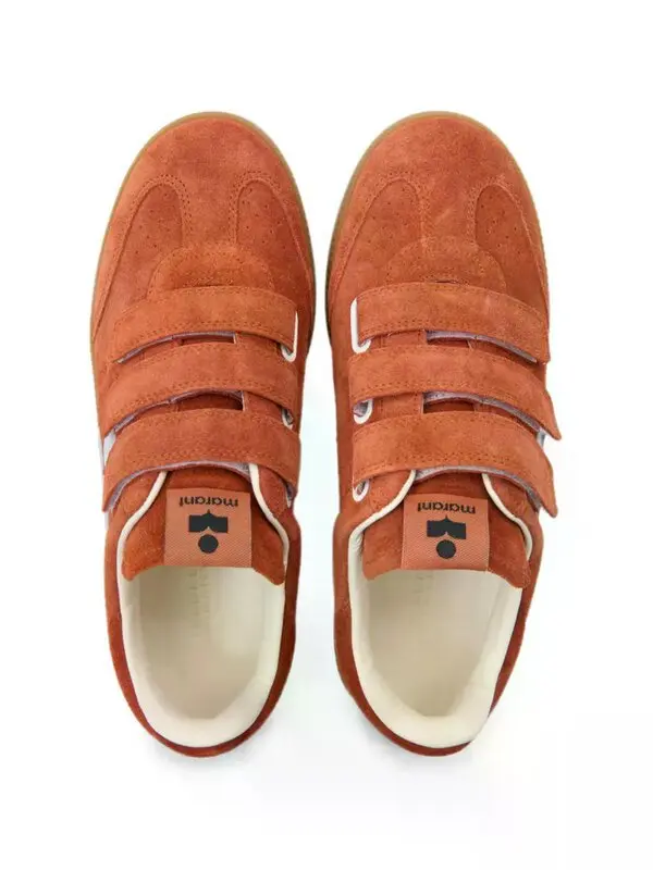 Isabel Marant Étoile Beth Calfskin Suede Low-top Sneakers
