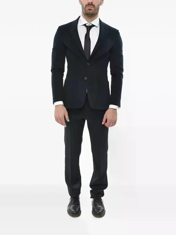 Corneliani Cc Collection Patch-pocket Single-breasted Blazer