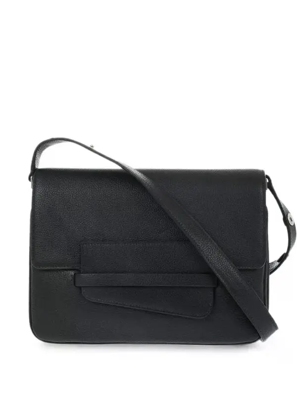 Il Bisonte Hammered-texture Leather Shoulder Bag