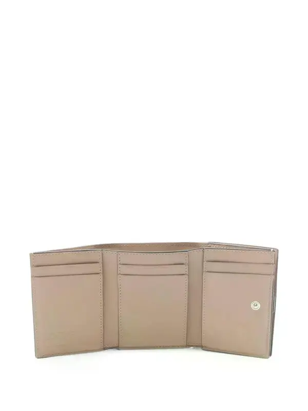 Loewe 2010s Anagram-plaque Trifold Wallet
