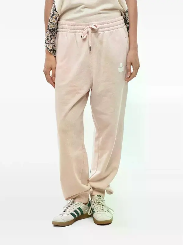 Isabel Marant Étoile Flocked-logo Track Trousers