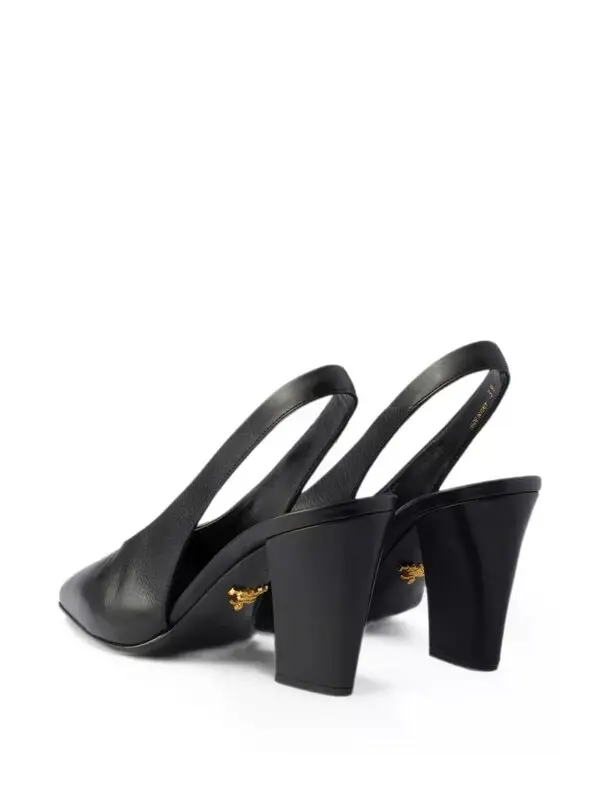 Prada Leather Slingback Pumps