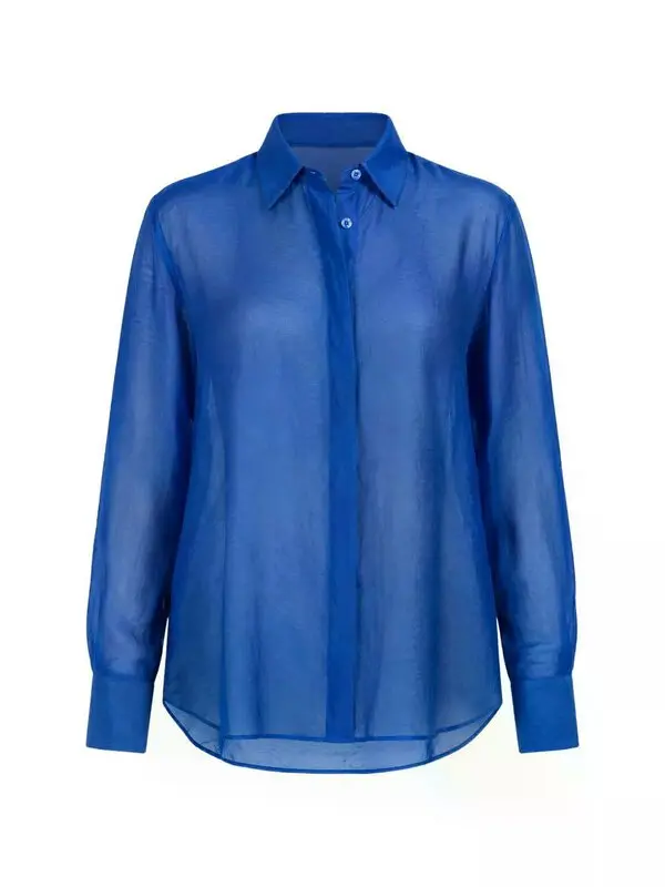 SECULAR.LAB Blake Semi-sheer Shirt