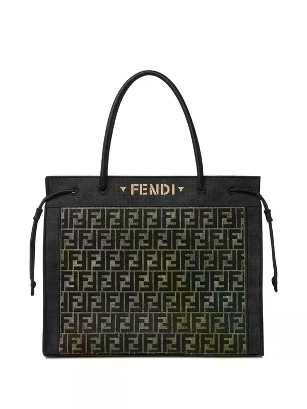 Fendi Large Magic Ff Logo Tote Bag