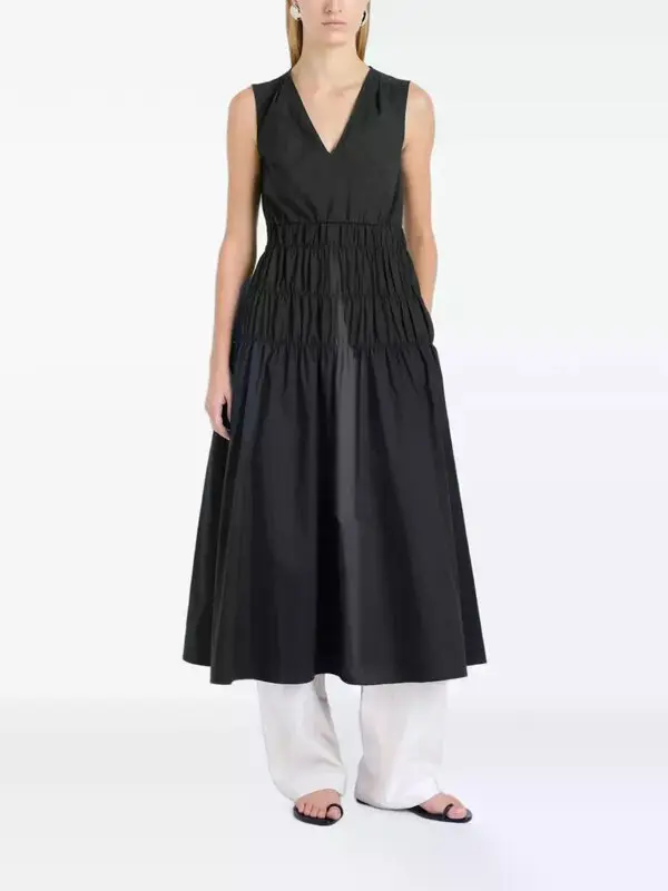 Proenza Schouler White Label Jenna Tiered Midi Dress